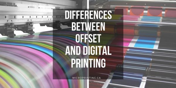 Major Differences Between Offset and Digital Printing